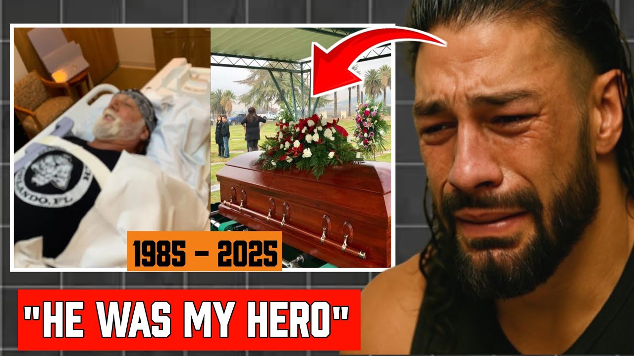 Roman Reigns Gets Emotional and Breaks down in tears RIP To Hulk Hogan ...