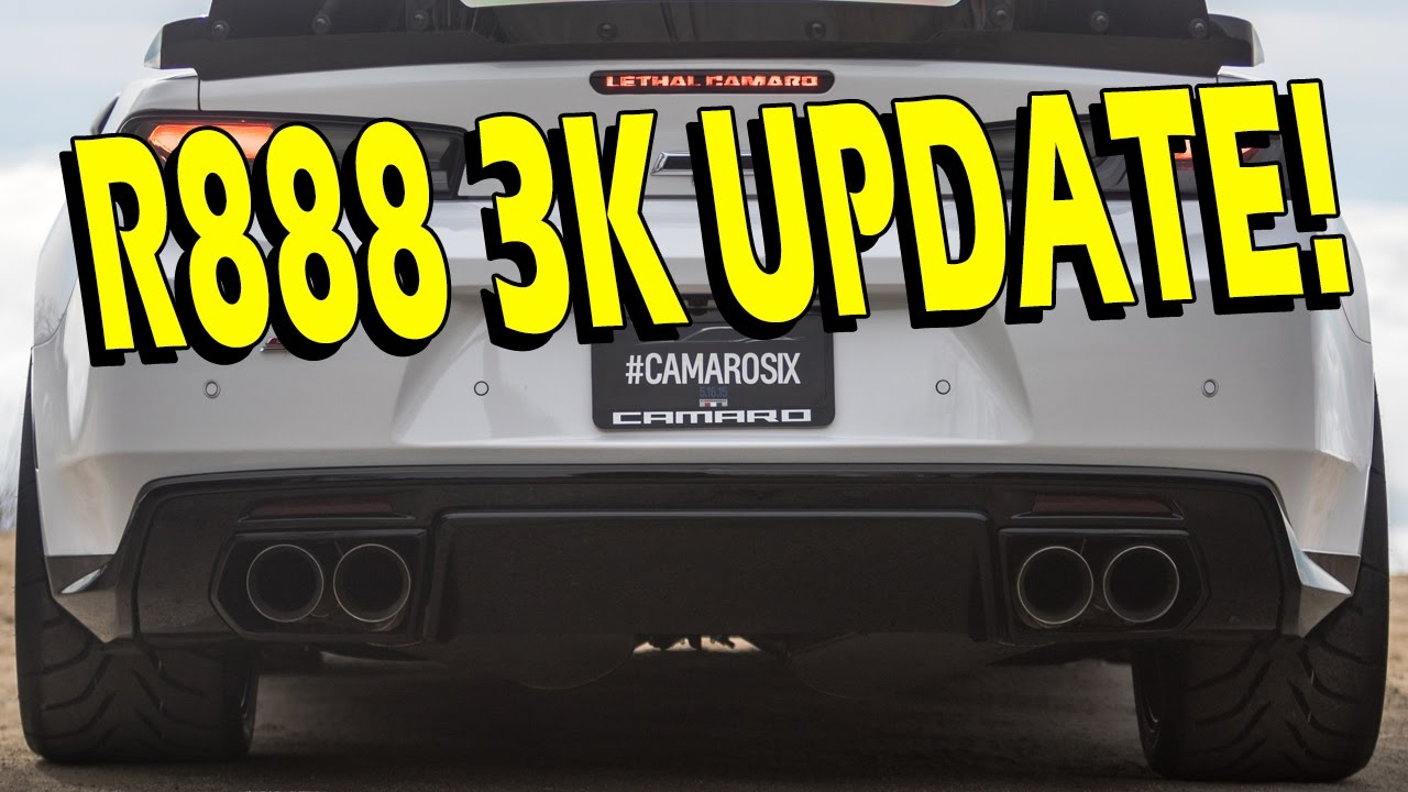 3k Mile Update! Toyo Proxes R888 2016-2024 Camaro ZL1, SS, LT, 1LE, RS ...