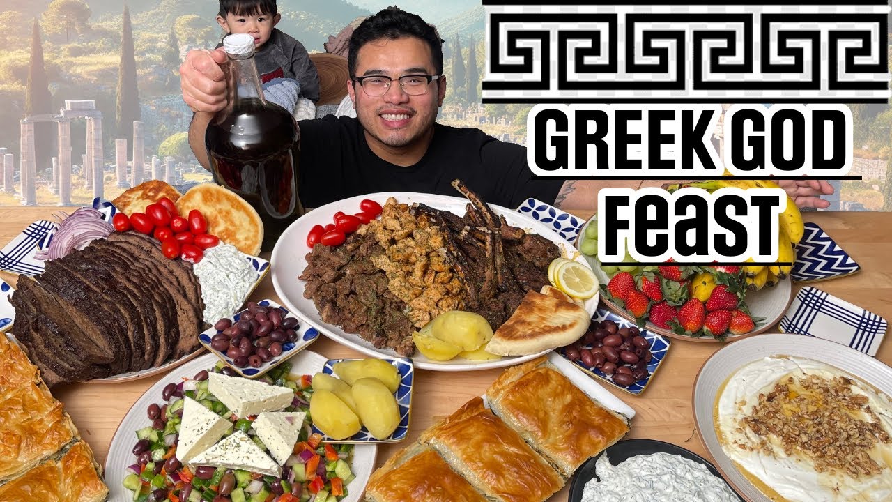 GREEK GOD FEAST - YouTube