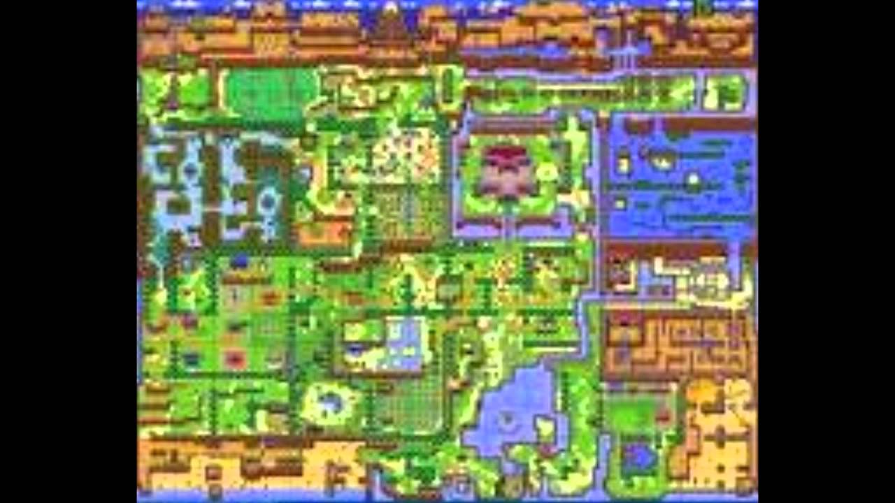 Link awakening overworld theme in Pokemon Black White Sound font - YouTube