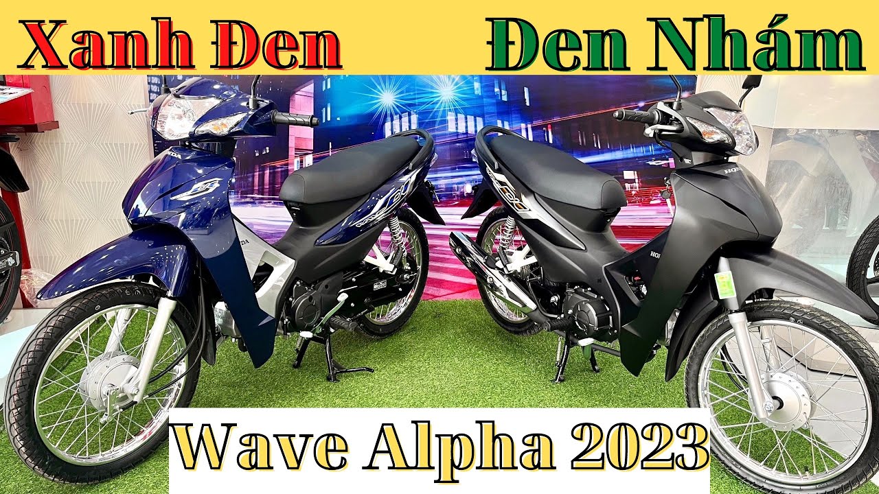 Wave alpha 2023 đã có mặt tại Honda Hồng Đức 10 châu thành sóc trăng ...