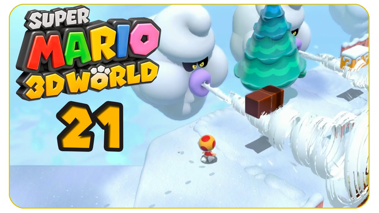 Toad on Ice #21 Super Mario 3D World - Let's Play - YouTube