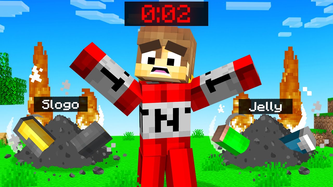 We ALL EXPLODE In Minecraft! - YouTube