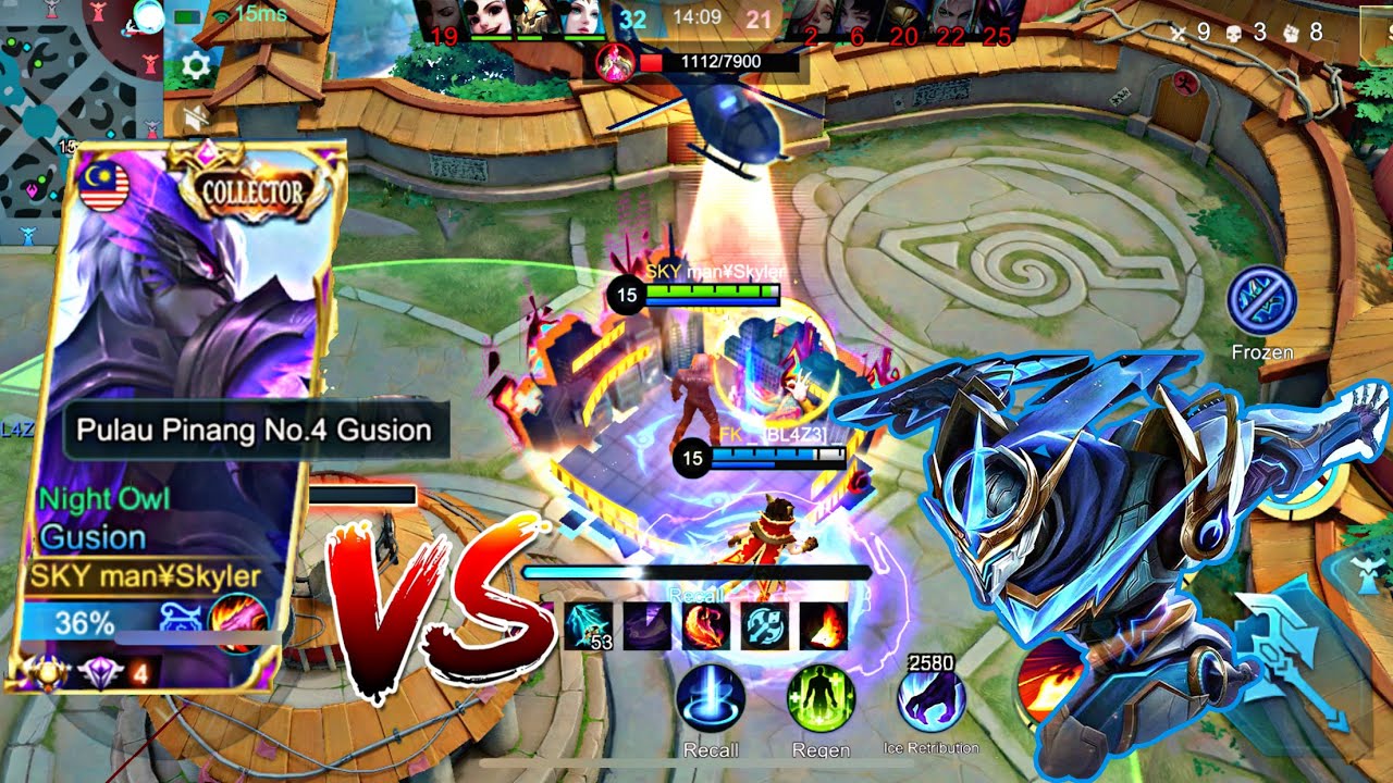 Gusion skin collector & skin legend gameplay - YouTube