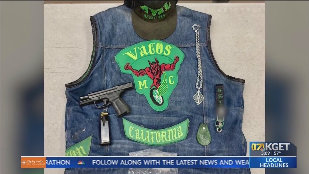 2 Vagos Outlaw motorcycle gang members arrested after search warrant ...