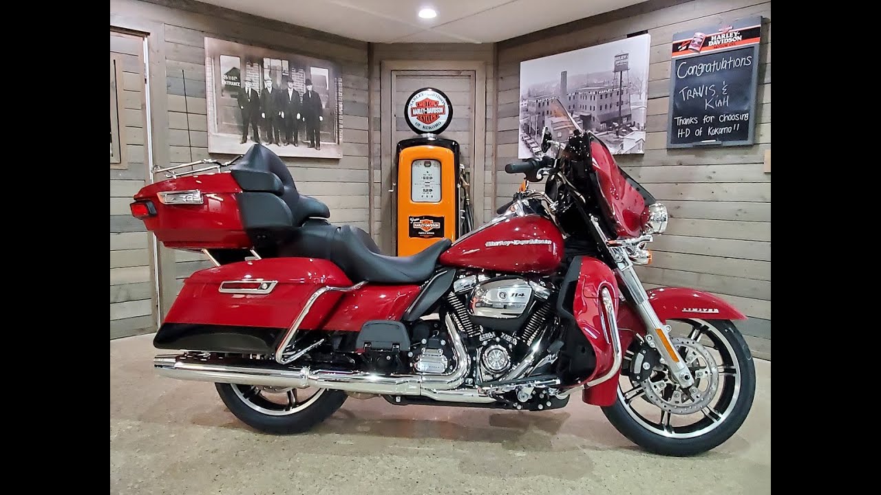 2021 Harley-Davidson Ultra Limited FLHTK-Billiard Red/Vivid Black ...