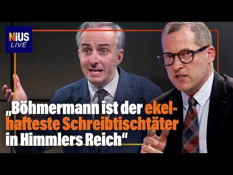 Skandal-ZDF: „Böhmermann ist der ekelhafteste Schreibtischtäter in Himmlers Reich“ | NIUS Live