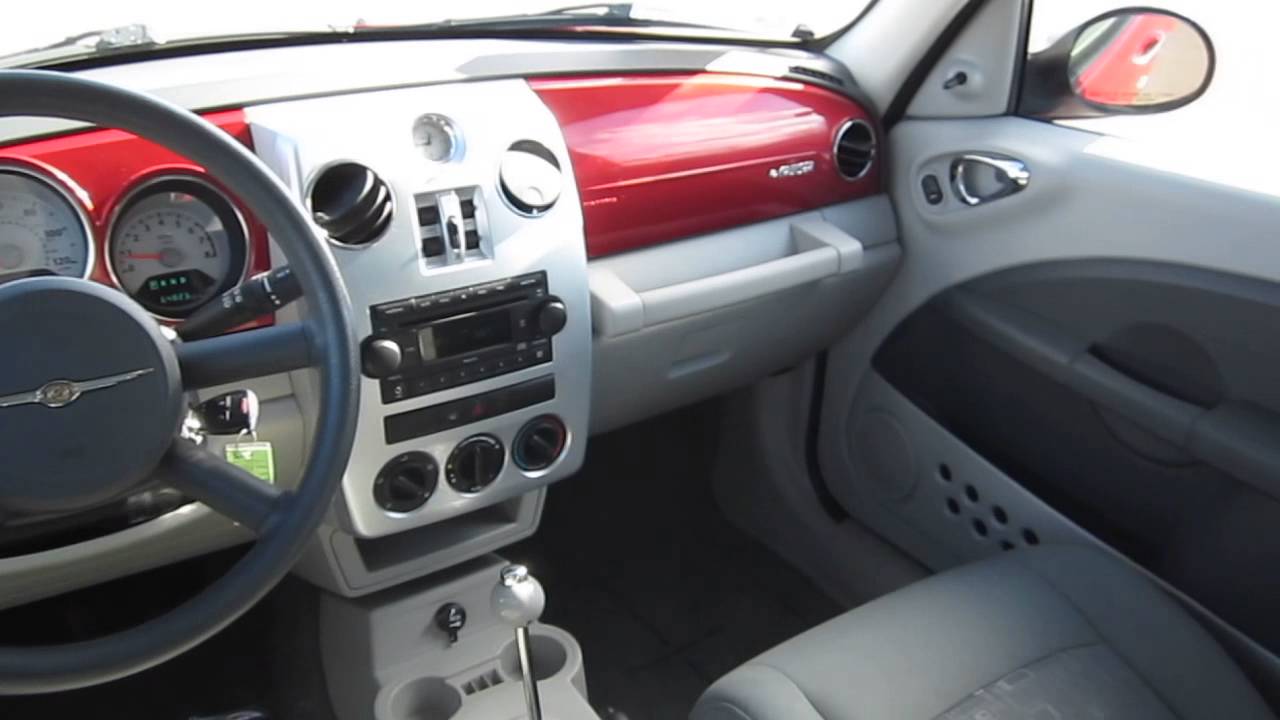 2009 Chrysler PT Cruiser, Red - STOCK# B2273G - Interior - YouTube