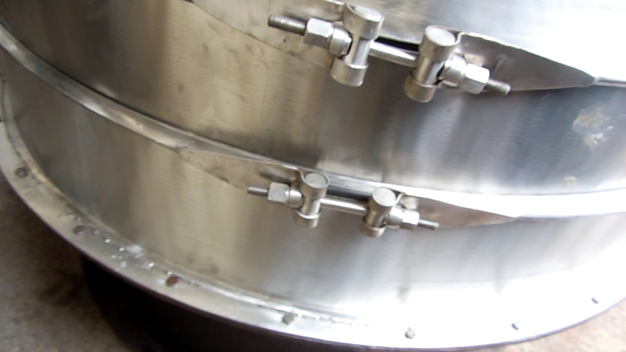 Vibro Sifter SS 304 - Single Deck with Top Cover 72" Inch - YouTube