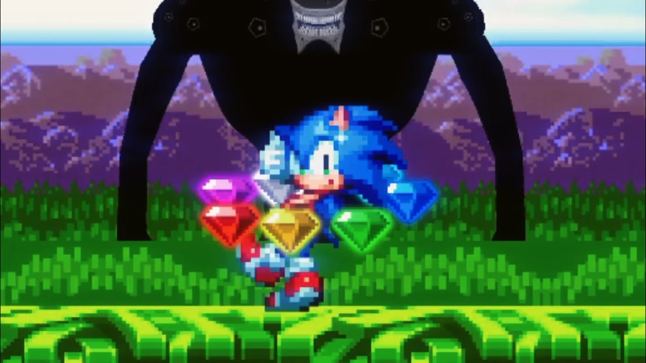 Sprite animation Sonic Frontiers [remake] - YouTube