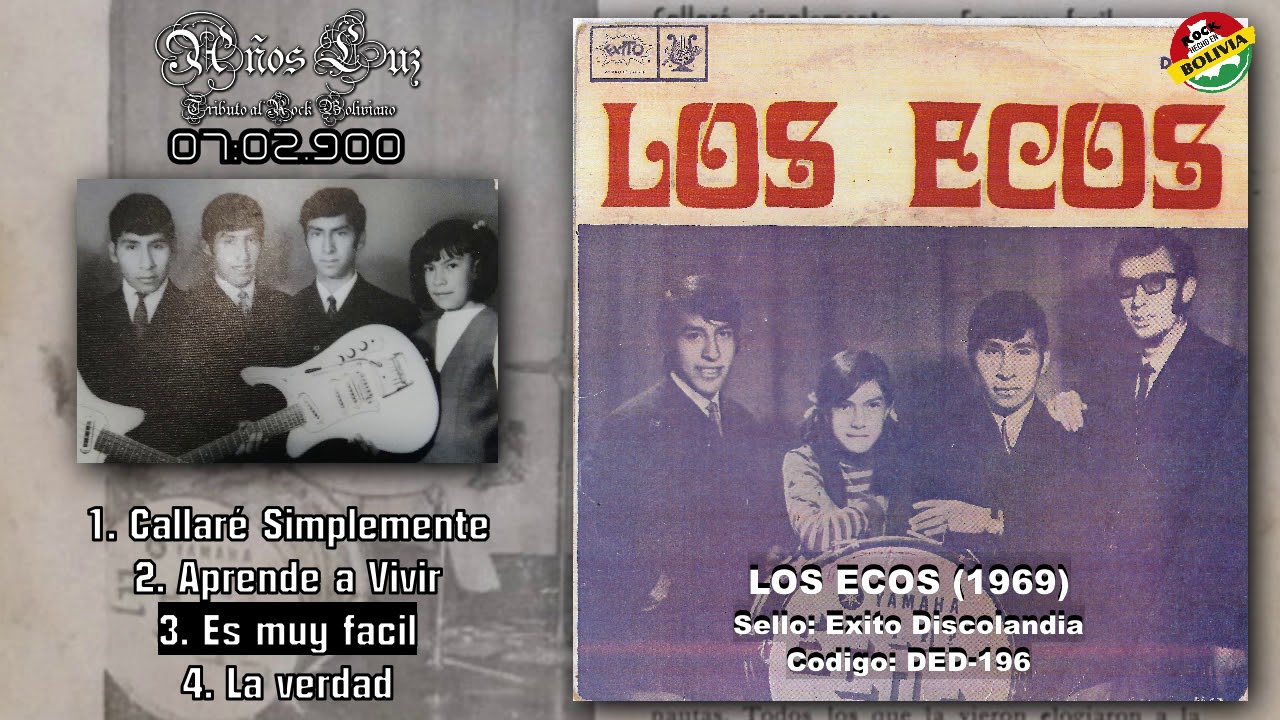 LOS ECOS. (1969) Disco Completo - YouTube
