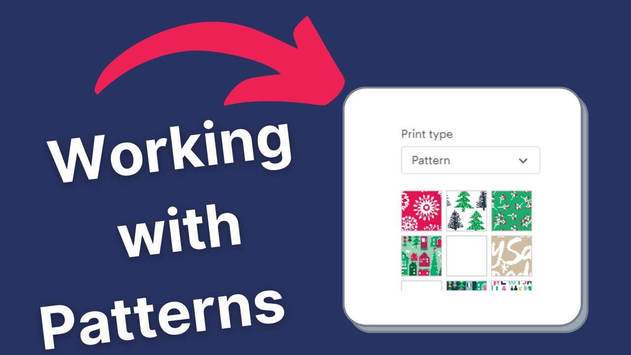 Cricut Craft with Me: Working with Patterns in Design Space - YouTube