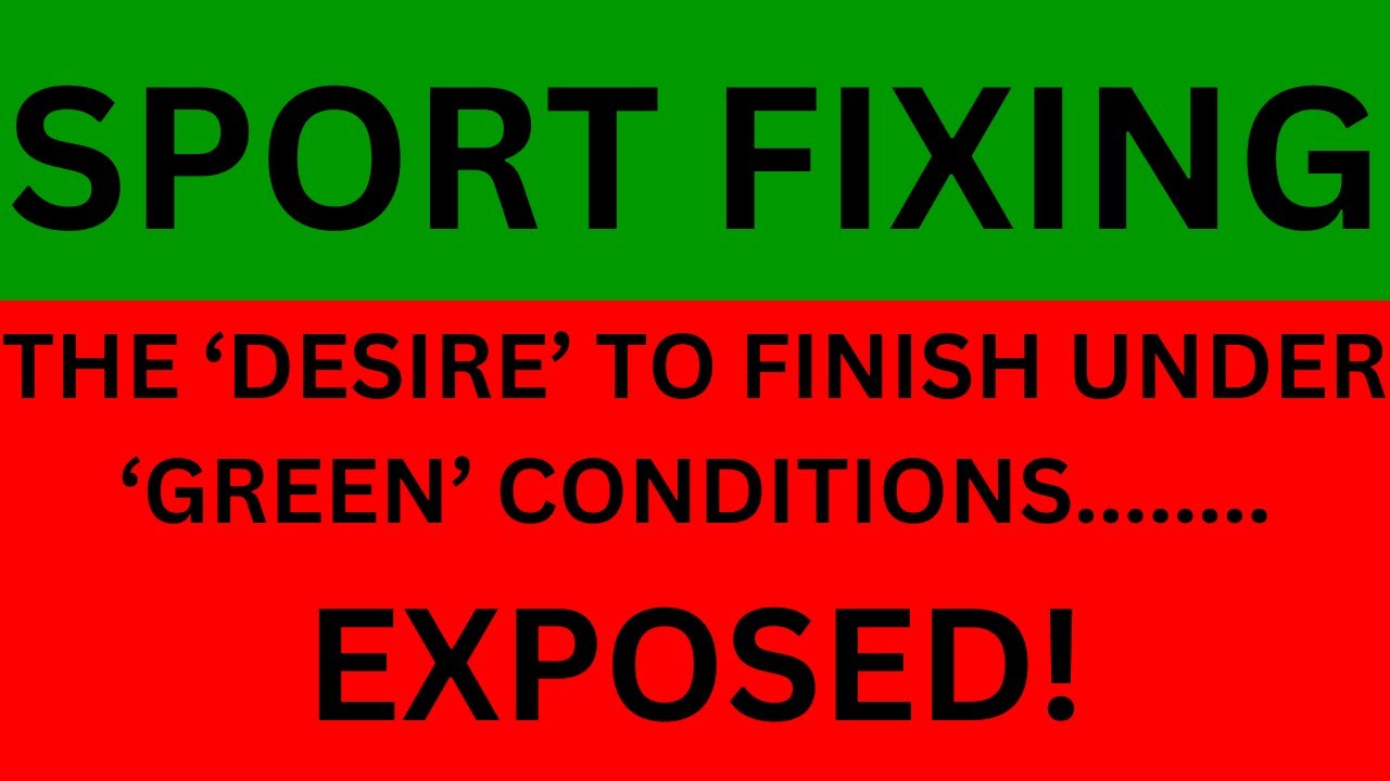 SPORT FIXING IN FORMULA 1 - YouTube