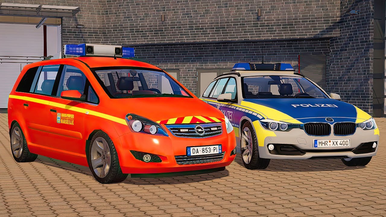 Emergency Call 112 - Swiss Fire Chief, Firefighters Responders on Duty ...