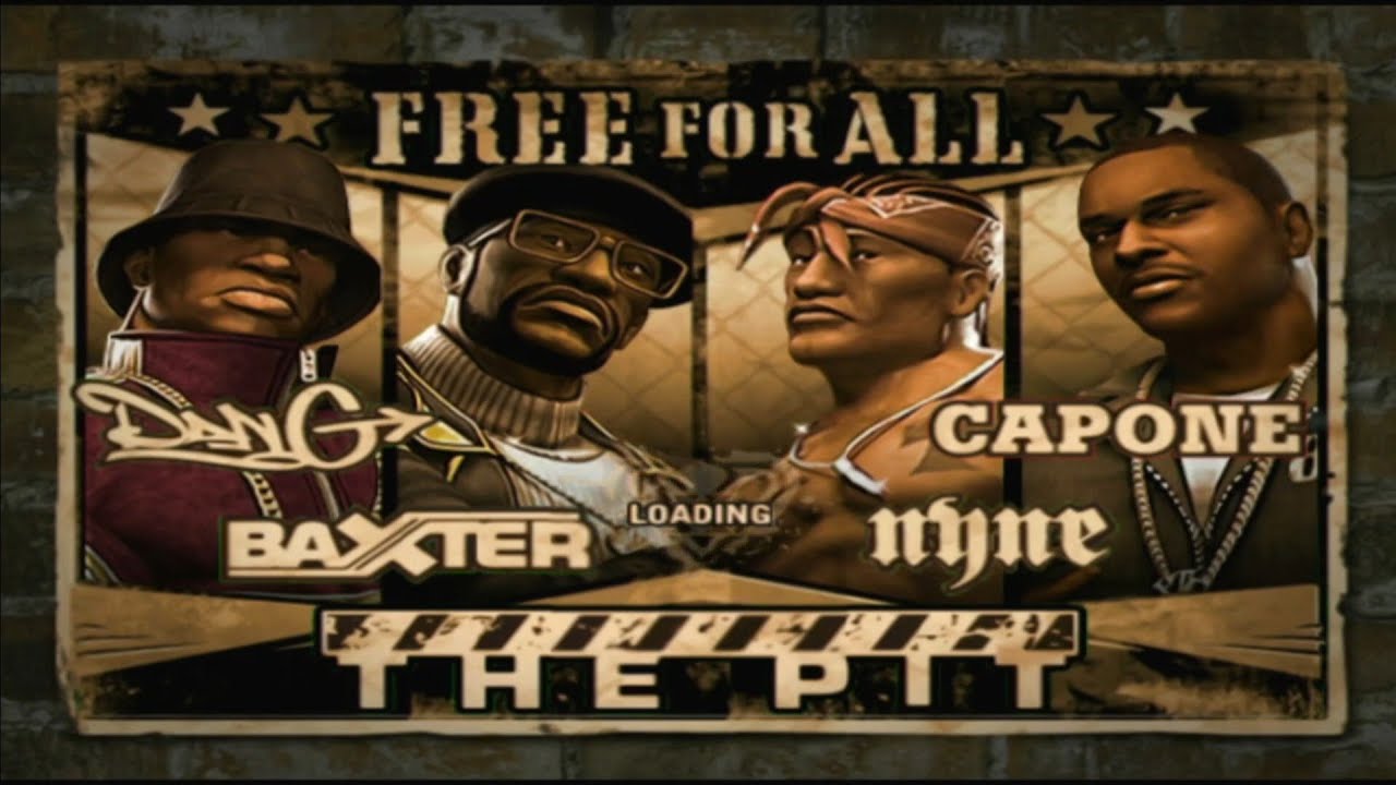 Def Jam Fight For NY | DAN G vs BAXTER vs NYNE vs CAPONE | HARD! (PS3 ...