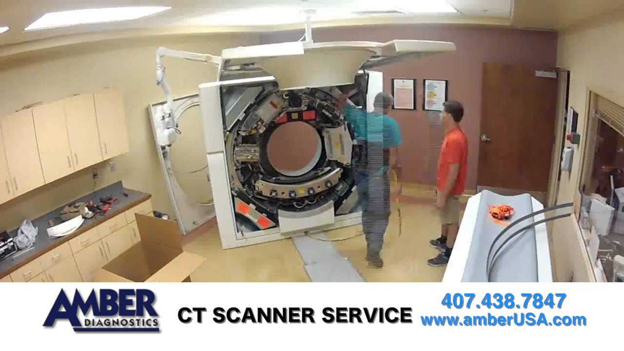 Servicing a Siemens CT Scanner - YouTube