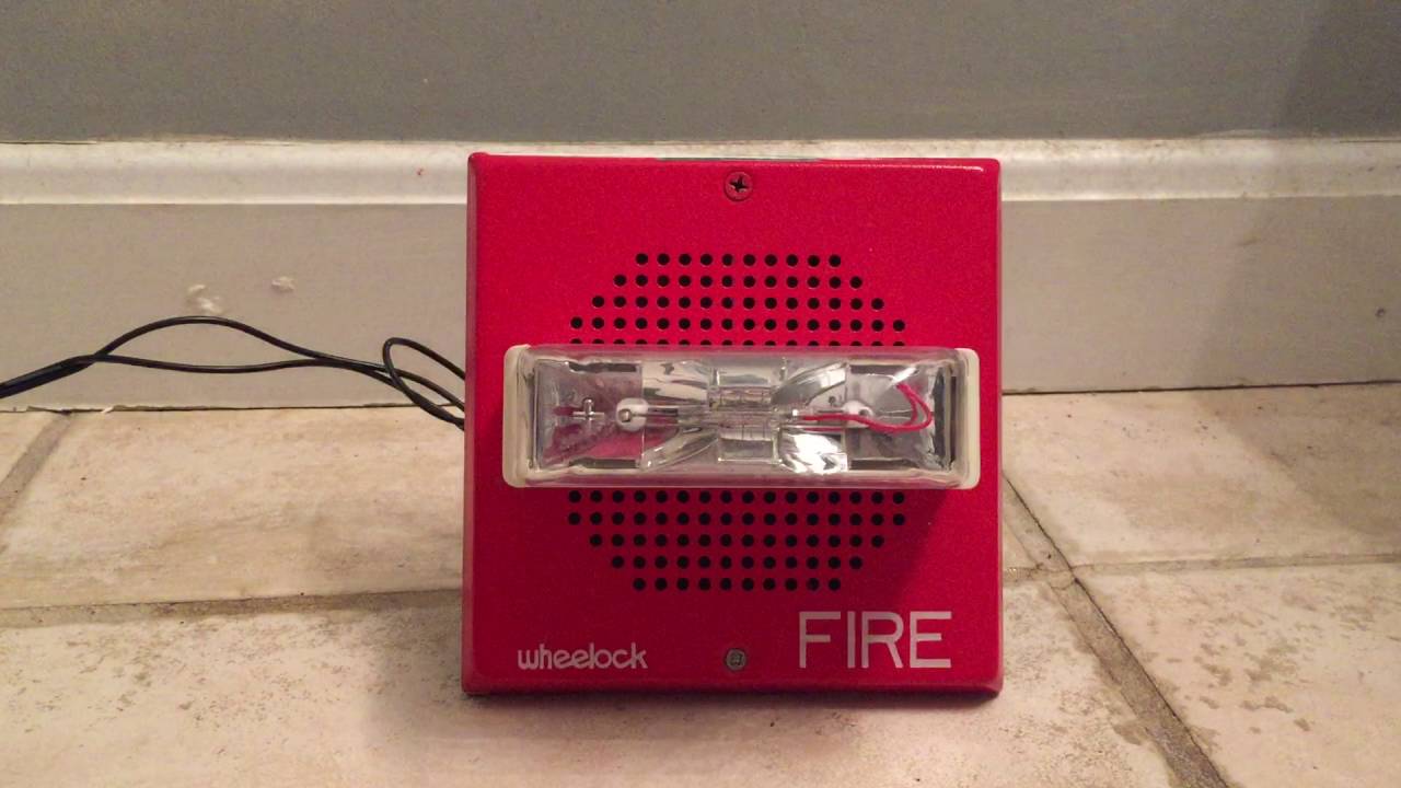 My Wheelock CH 70 chime strobe - YouTube