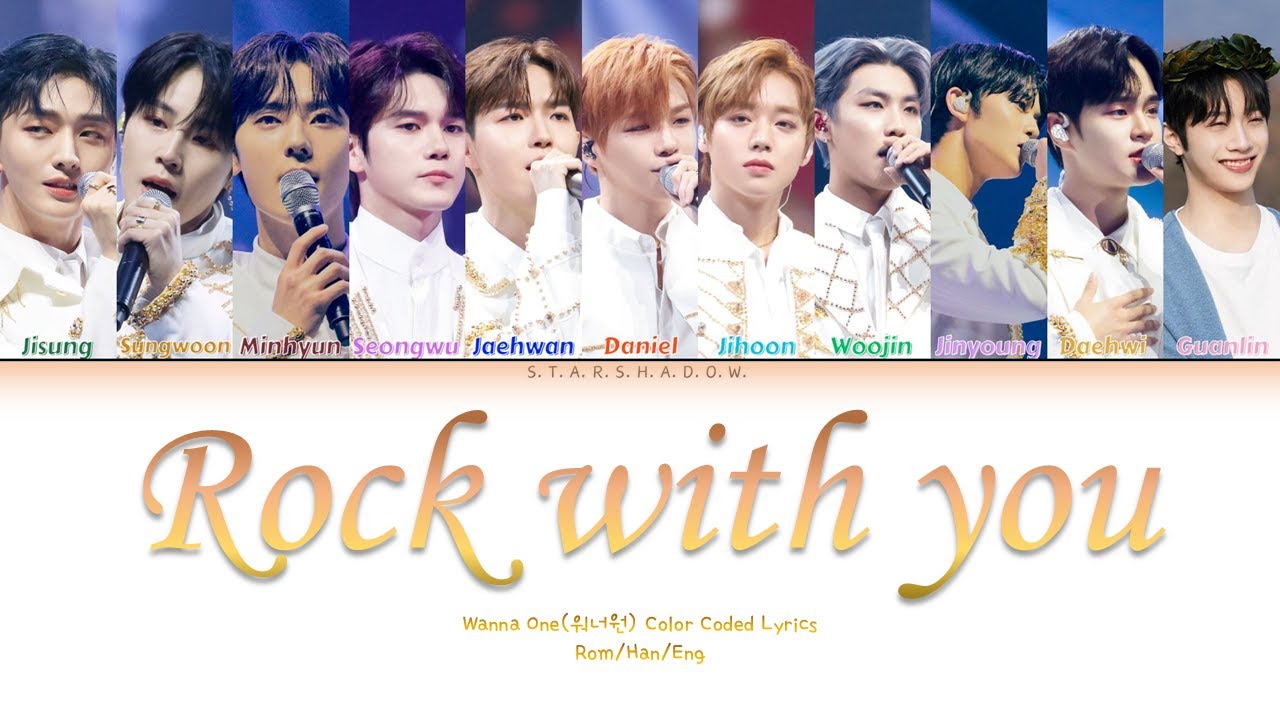【AI Cover+Color Coded Lyrics】How would Wanna One (워너원) sing Rock With ...