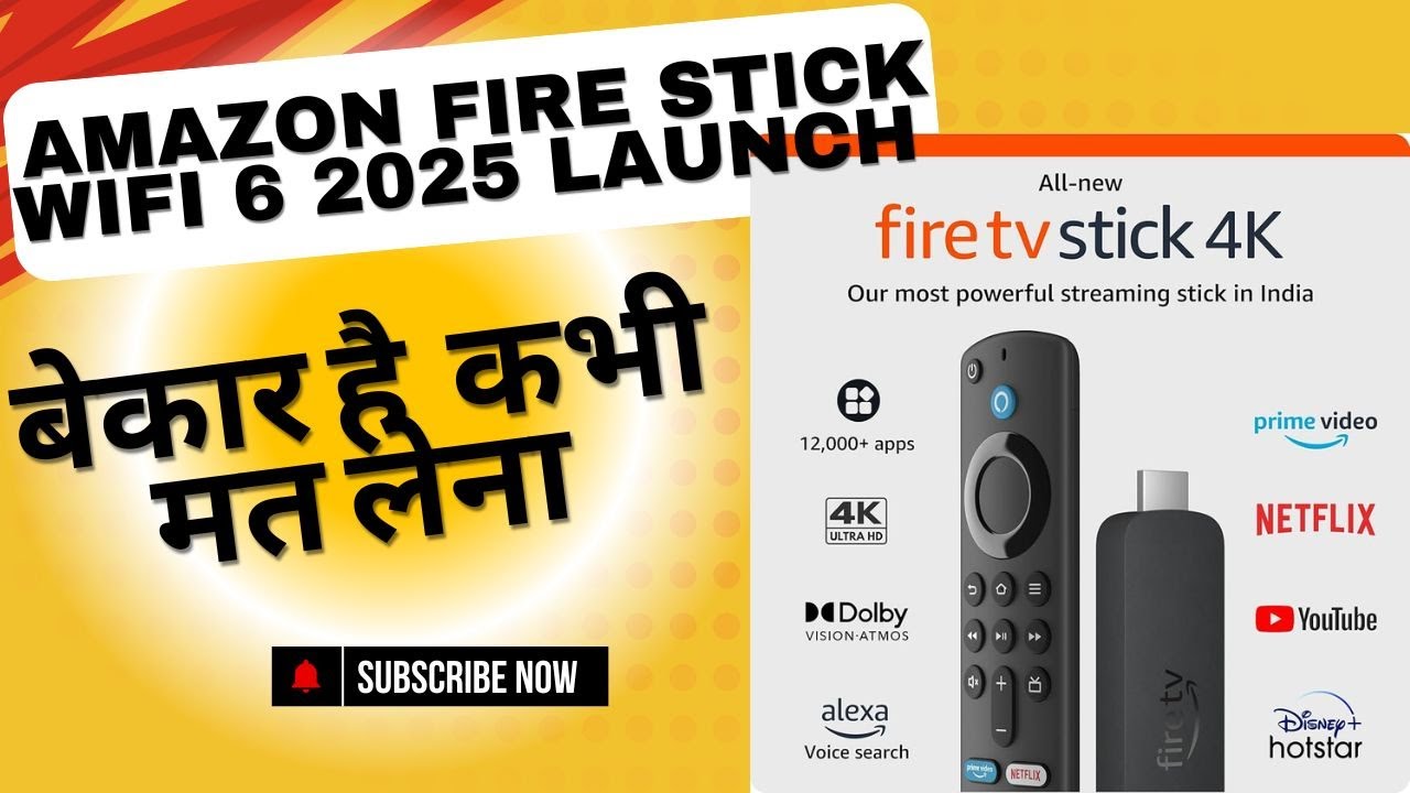 Amazon Fire TV Stick 4K 2025 | Fire TV Stick 4K Unboxing and Setup ...