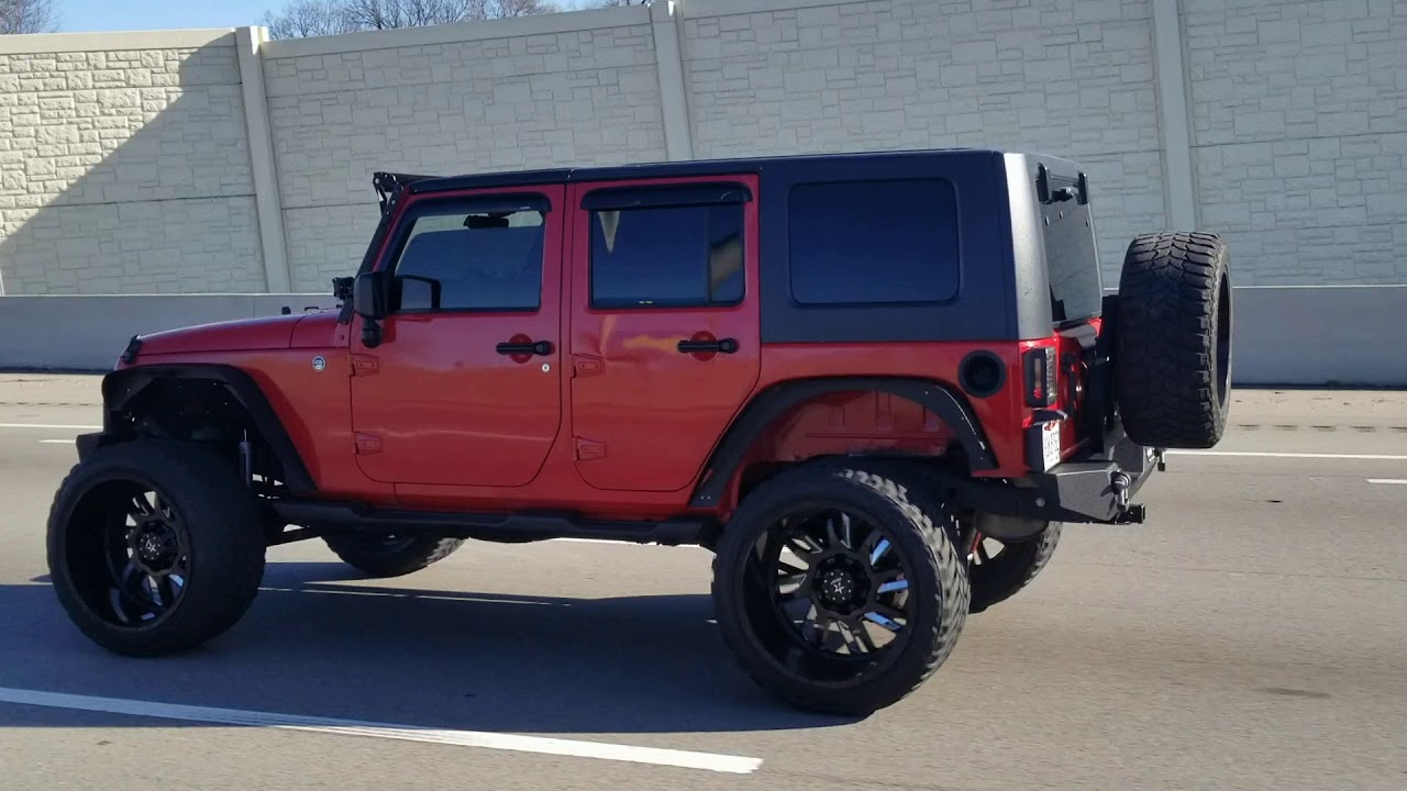 Jeep wrangler 2008 modificado - YouTube