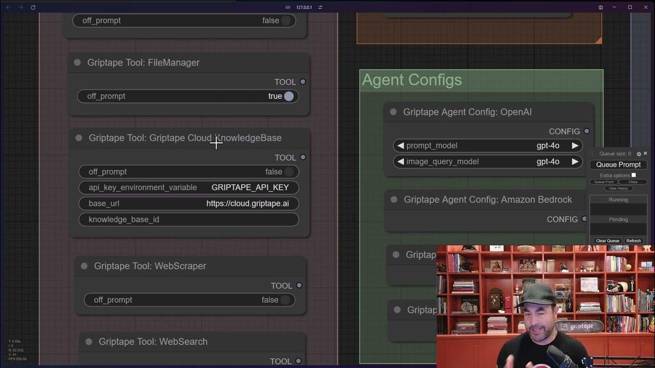 ComfyUI and Griptape Agent Nodes: Part 2 [Griptape Nodes for ComfyUI] - YouTube