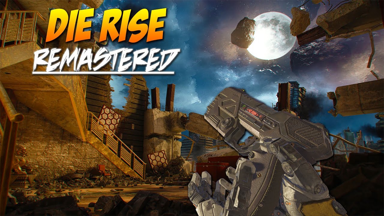 Die Rise REMASTERED Early Look - A Black Ops 3 Zombies Map - YouTube