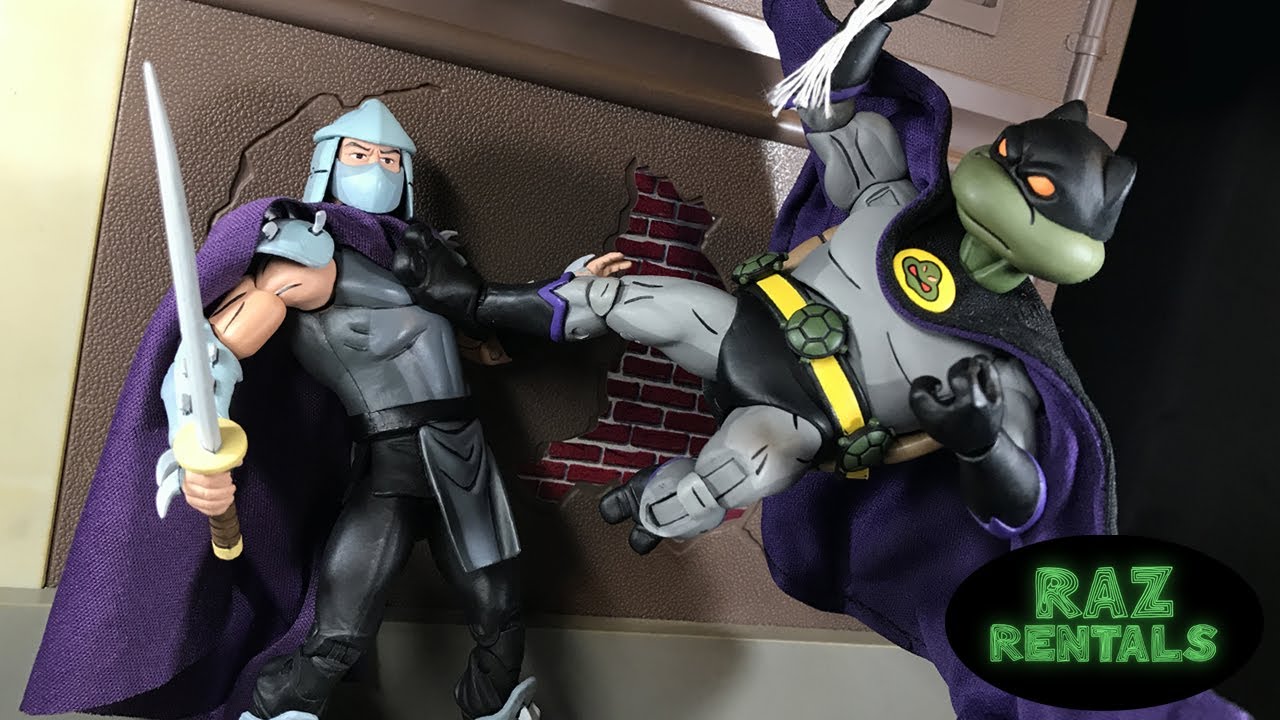 TMNT NECA Donatello (The Dark Turtle) Review and Discussion Fred Wolf ...