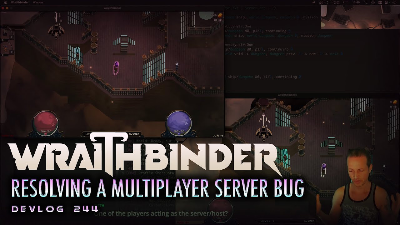 Resolving a multiplayer server bug - YouTube