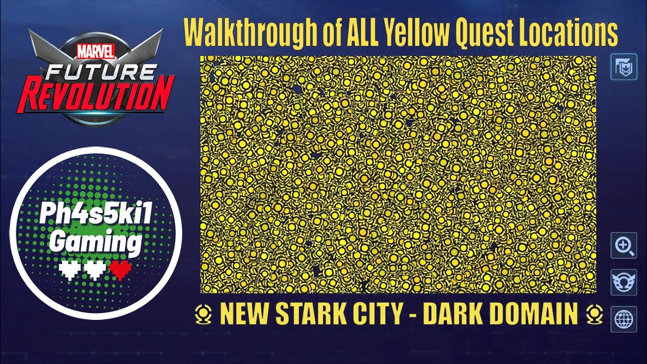 All Yellow Quest/Surprise Mission Locations from New Stark City to Dark ...
