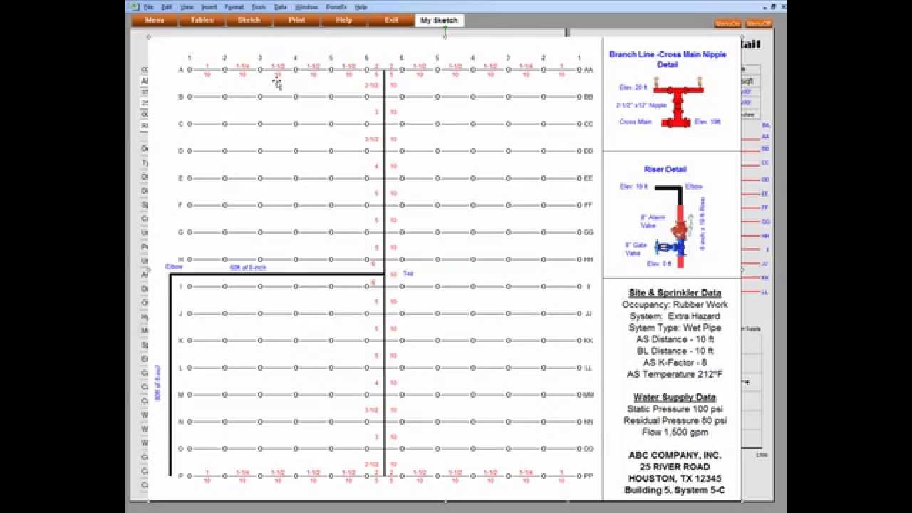 Center Feed Sprinkler Demo - YouTube