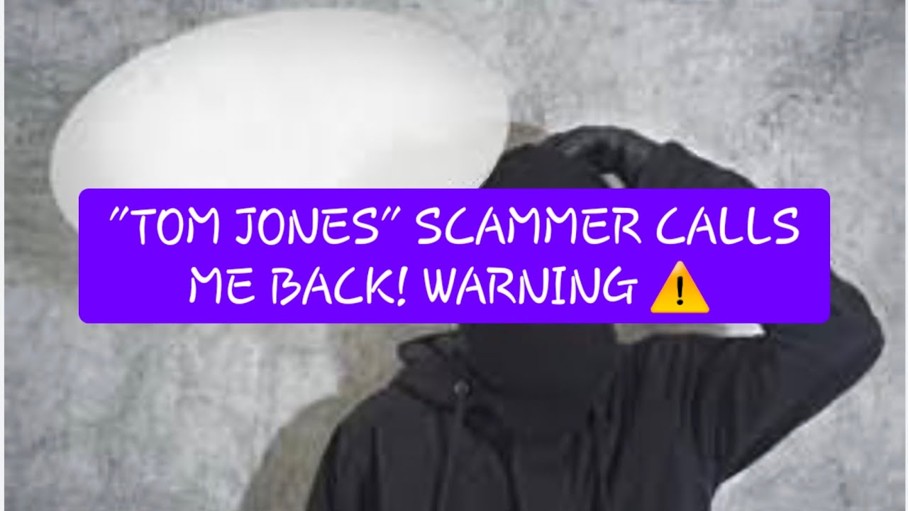 Fake "Tom" calls me back. #scammer - YouTube