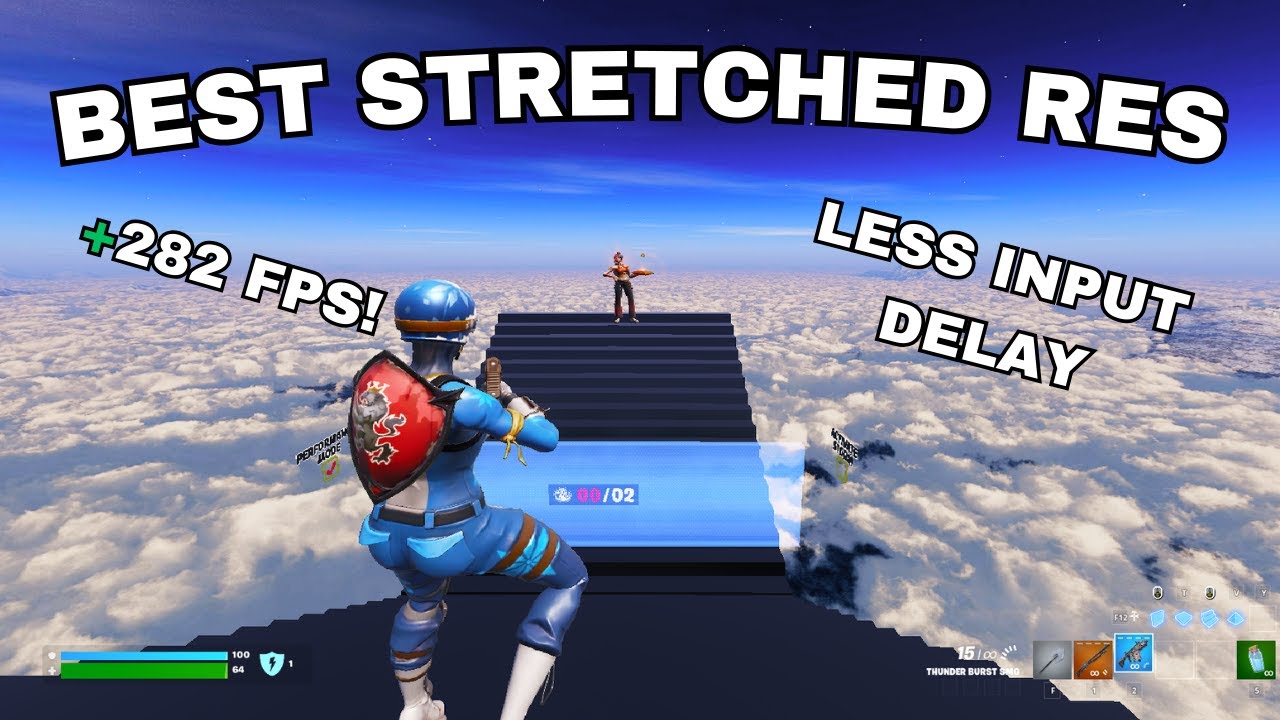 How to get stretch resolution in FORTNITE chapter 5 (Tutorial) +1720 X ...