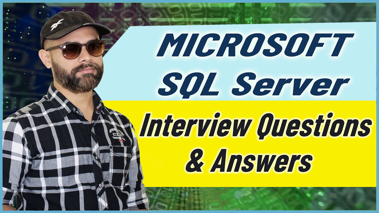 Microsoft SQL Server Interview Questions and Answers - Chapter 1 - YouTube