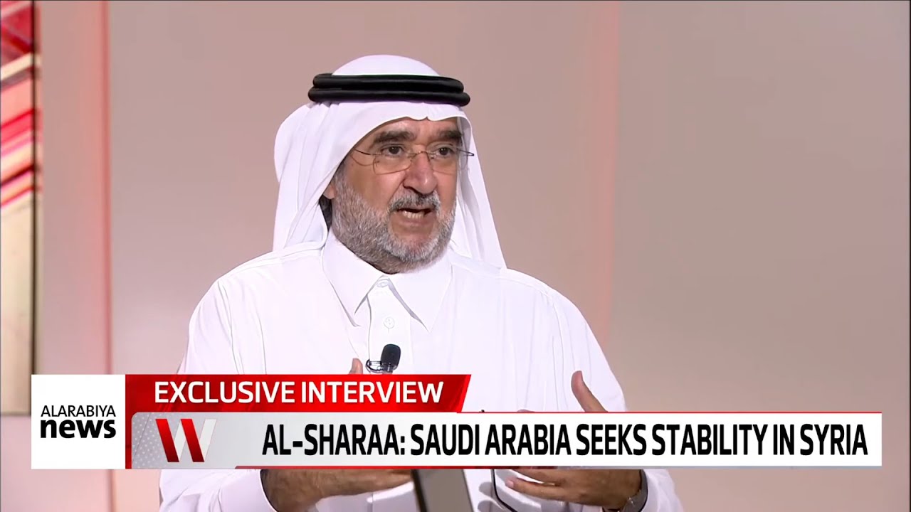 Dr.Abdulaziz Sager in AlArabiya News to discuss Ahmed Al-Shara's ...