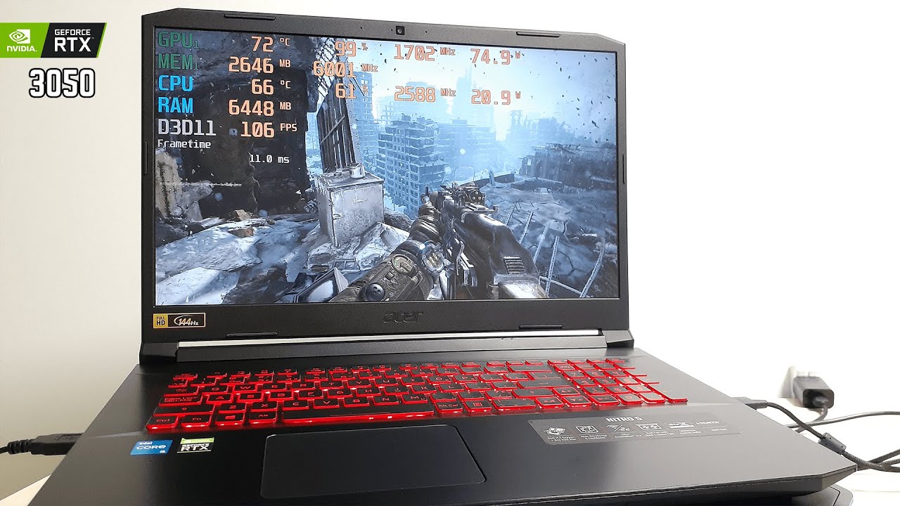 Metro Exodus - Acer Nitro 5 - RTX 3050 - Laptop + Best Settings (2025 ...