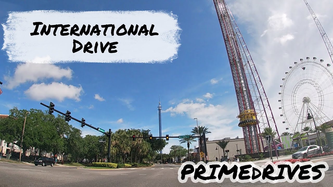 PrimeDrives - International Drive FULL TOUR - Orlando, Florida - YouTube
