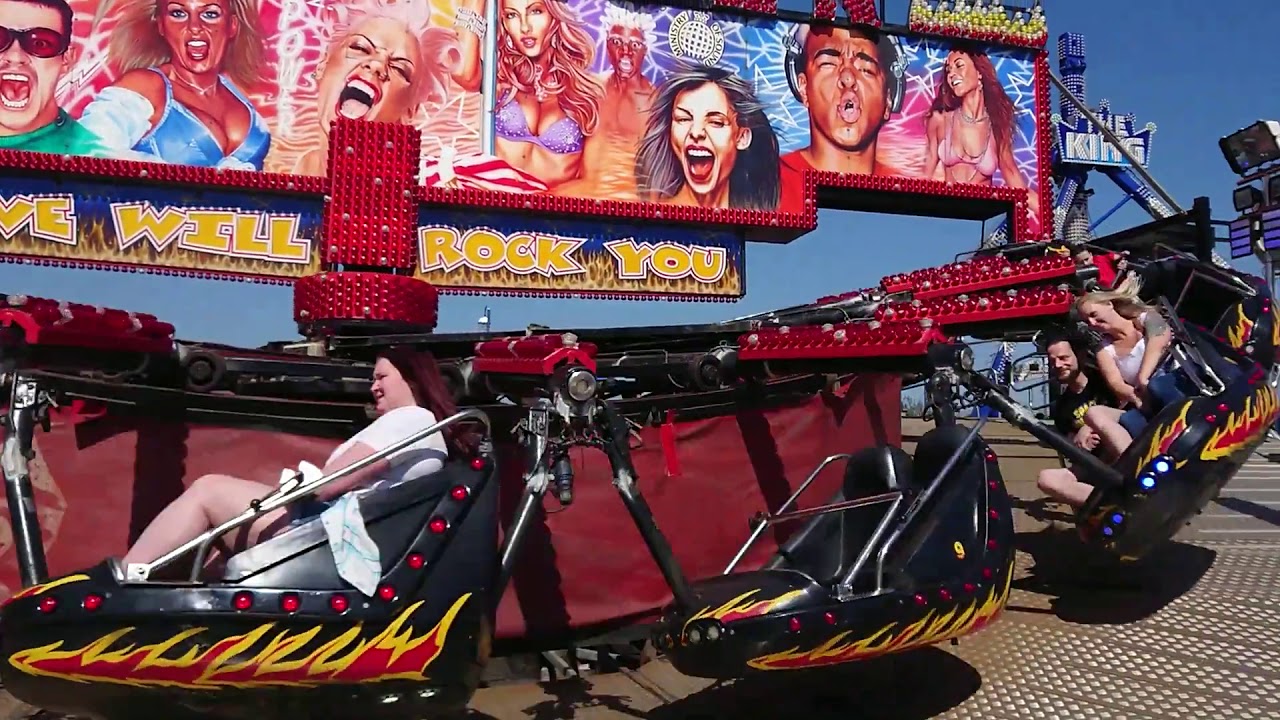 Hellraiser Ride At Barry Island Pleasure Park, 21 April 2019 - YouTube