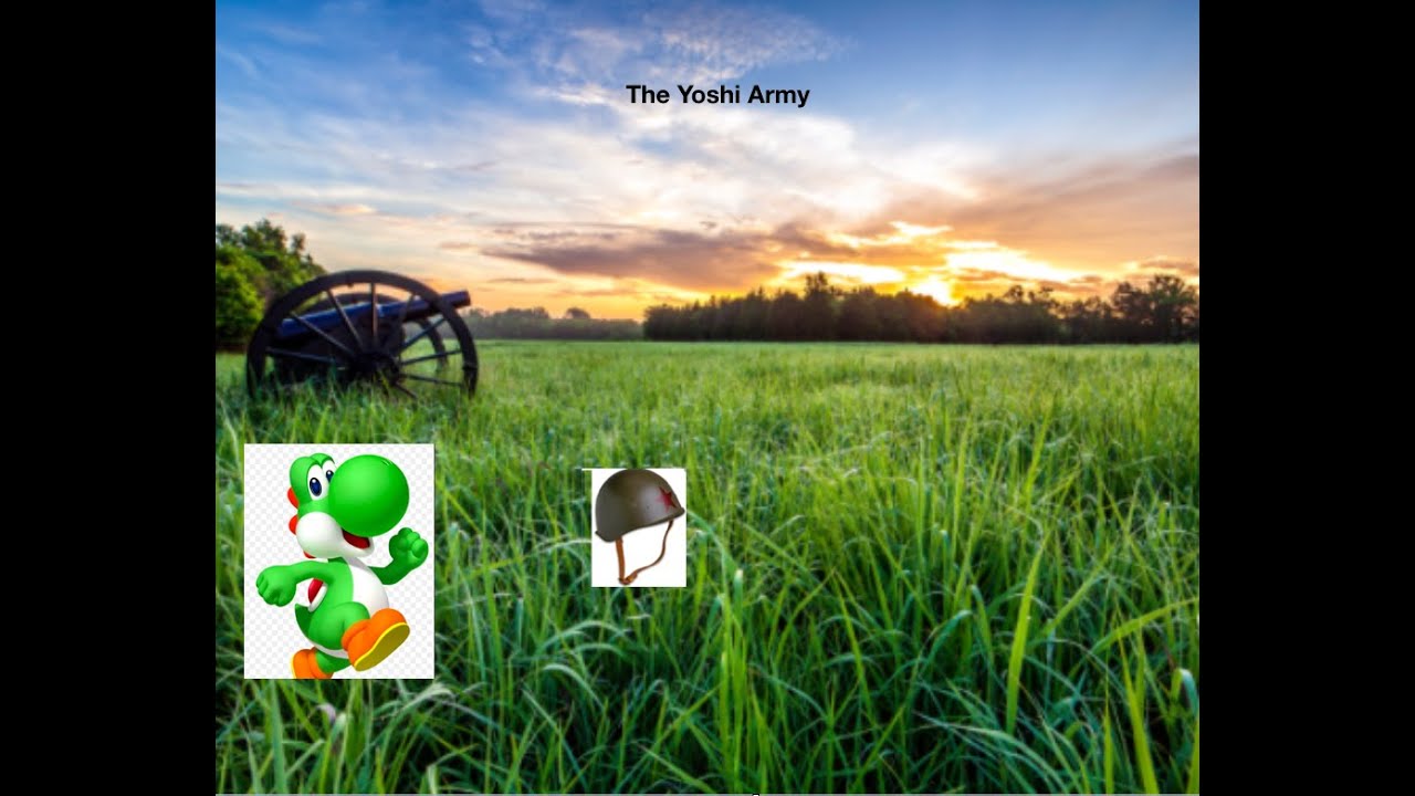 The Yoshi army - YouTube