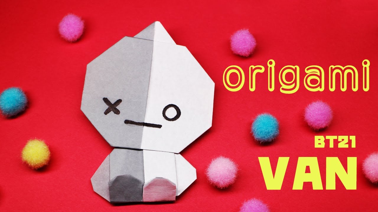 【origami】VAN（BT21） - YouTube