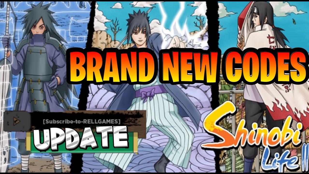 SHINOBI LIFE 2 CODES- BRAND NEW - NOVEMBER - YouTube