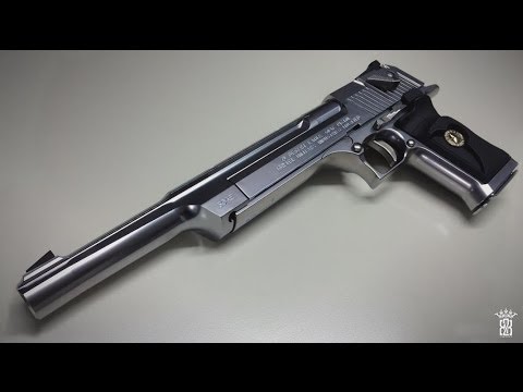 *Airsoft*  Tokyo Marui Biohazard Desert Eagle 10 Inch Leon Custom - Full Review