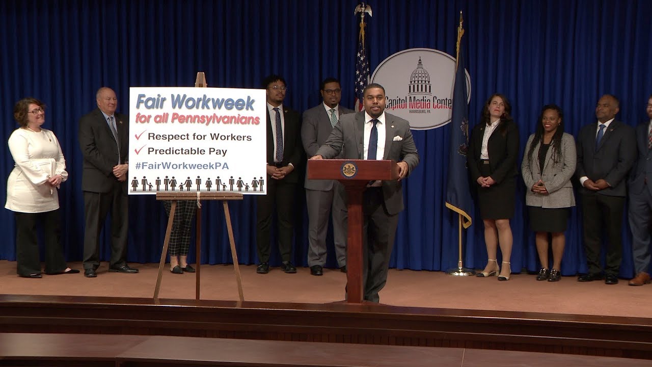 Dawkins For Fair Work Week Legislation - YouTube