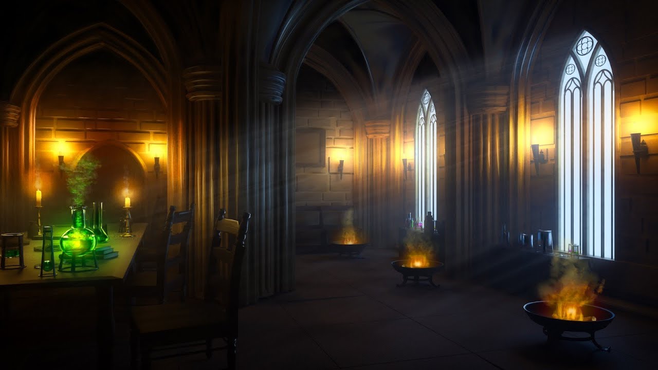 Relaxing Halloween Music - The Alchemist's Laboratory ★439 - YouTube