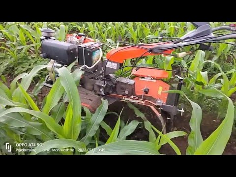 Power weeder back rotary bed making|Power weeder attachments|Power ...