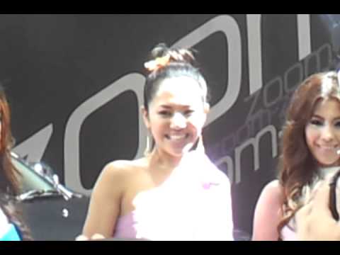 sola aoi in Bangkok international auto salon on mazda