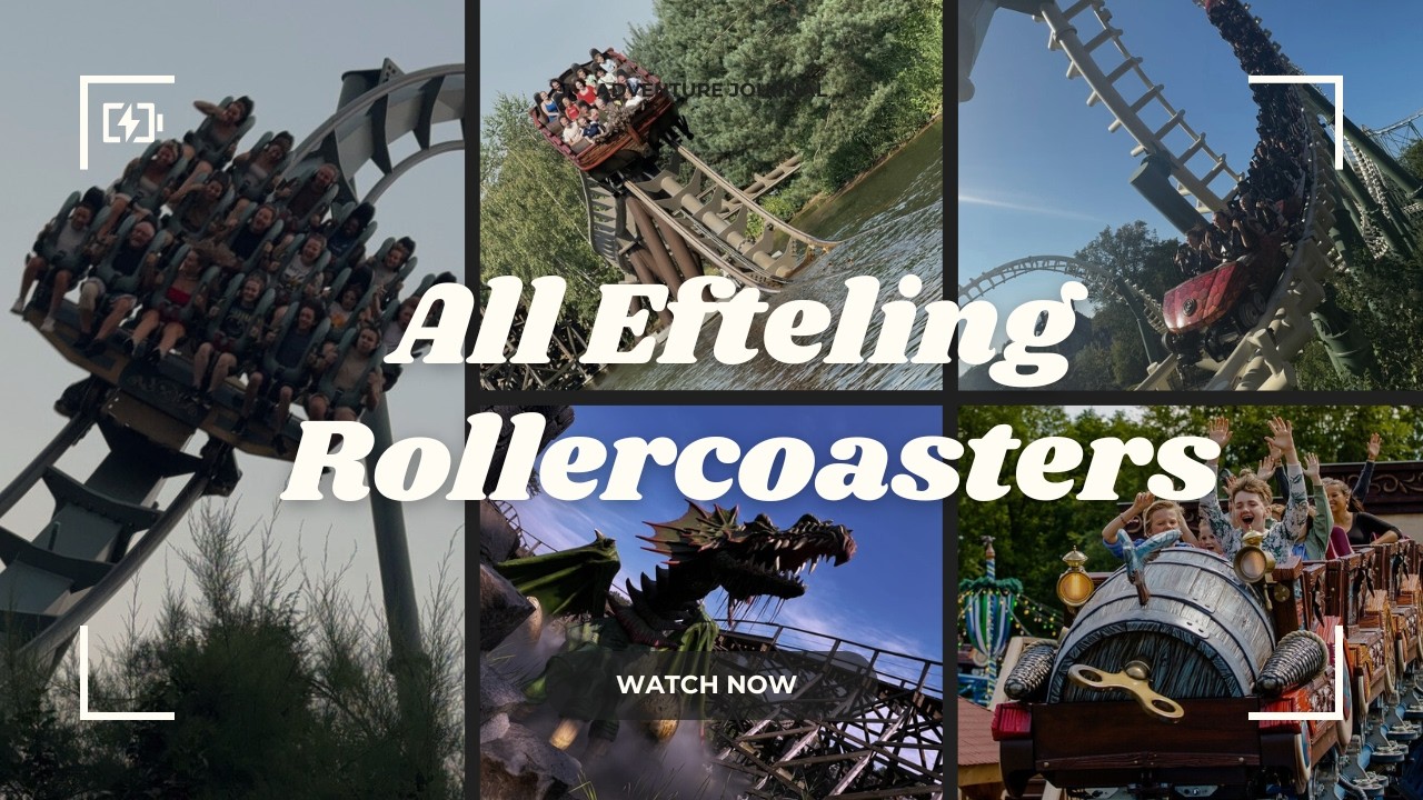 All Efteling Coasters - On Ride POV - YouTube