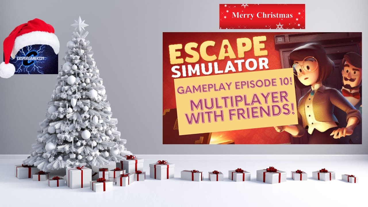 Escape Simulator puzzle, gameplay 10 multiplayer with friends. & one ...