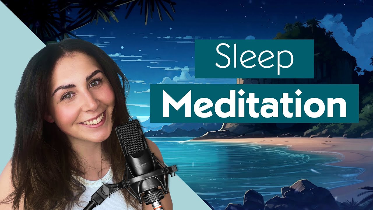 Fall Asleep Meditation | Beach Guided Imagery - YouTube