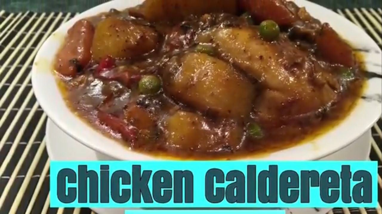 Chicken Caldereta Recipe - YouTube