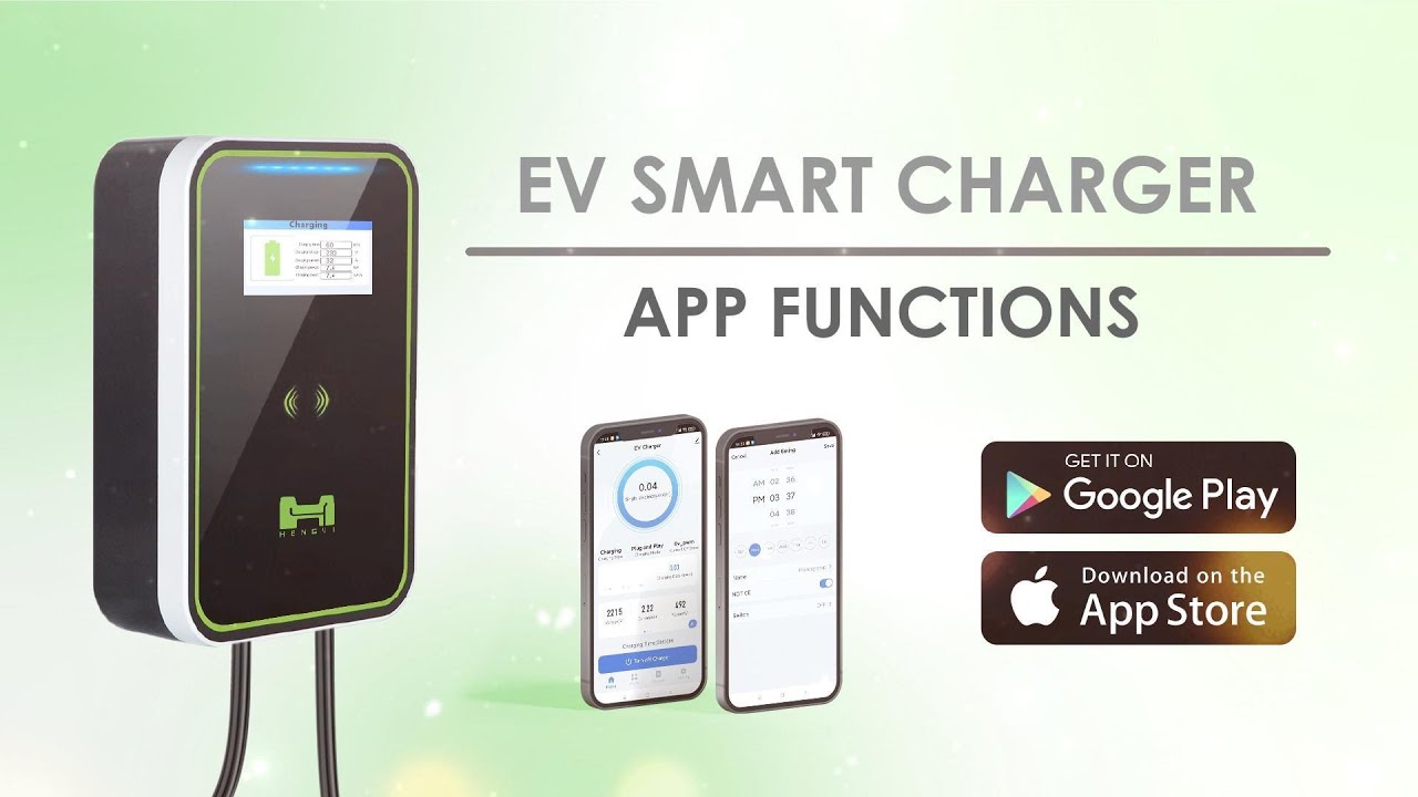 EV SMART CHARGER Control the Start and Stop#evcharger #evse # ...